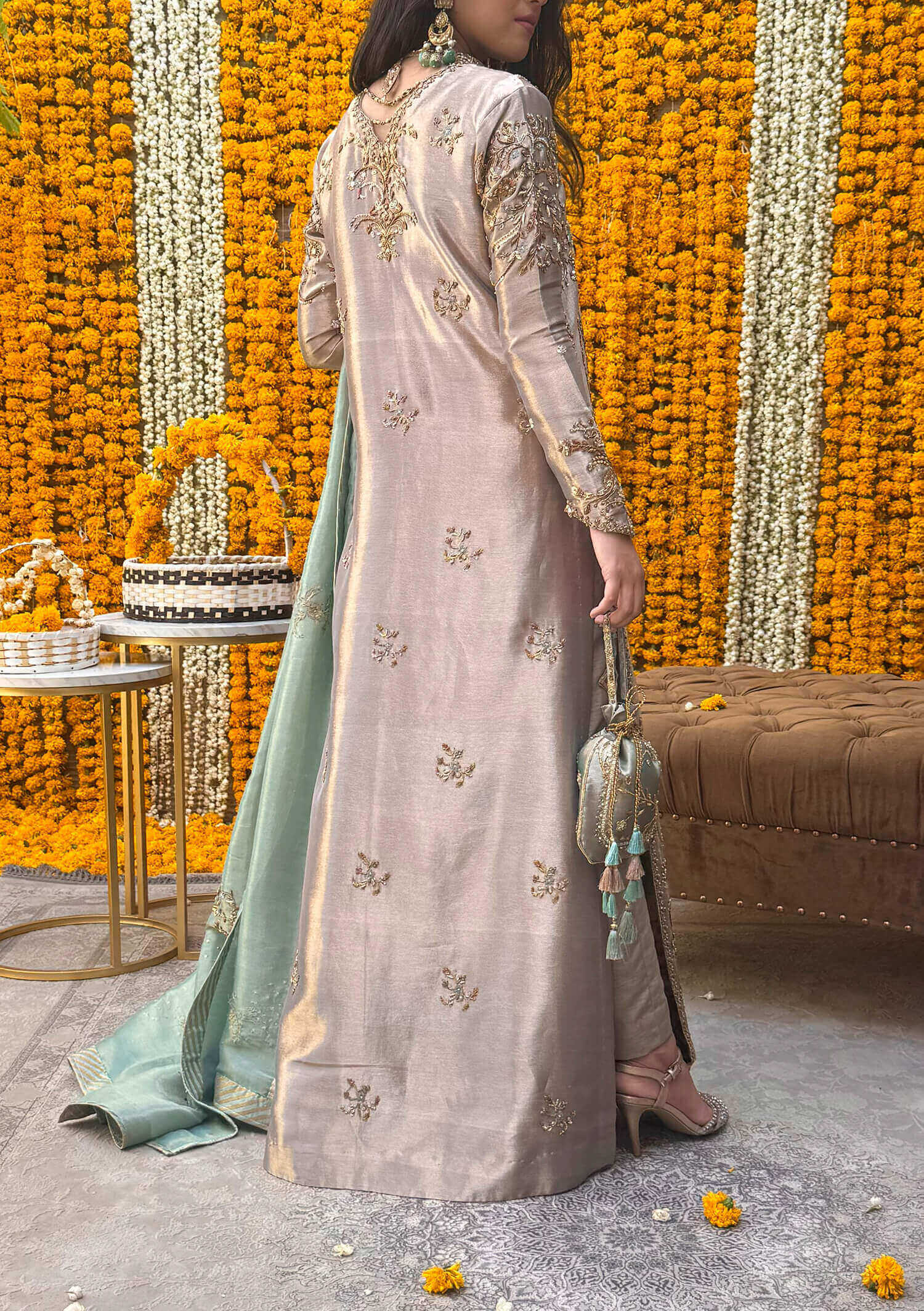 Noor with Straight Pants & Dupatta | Mubashira Usman