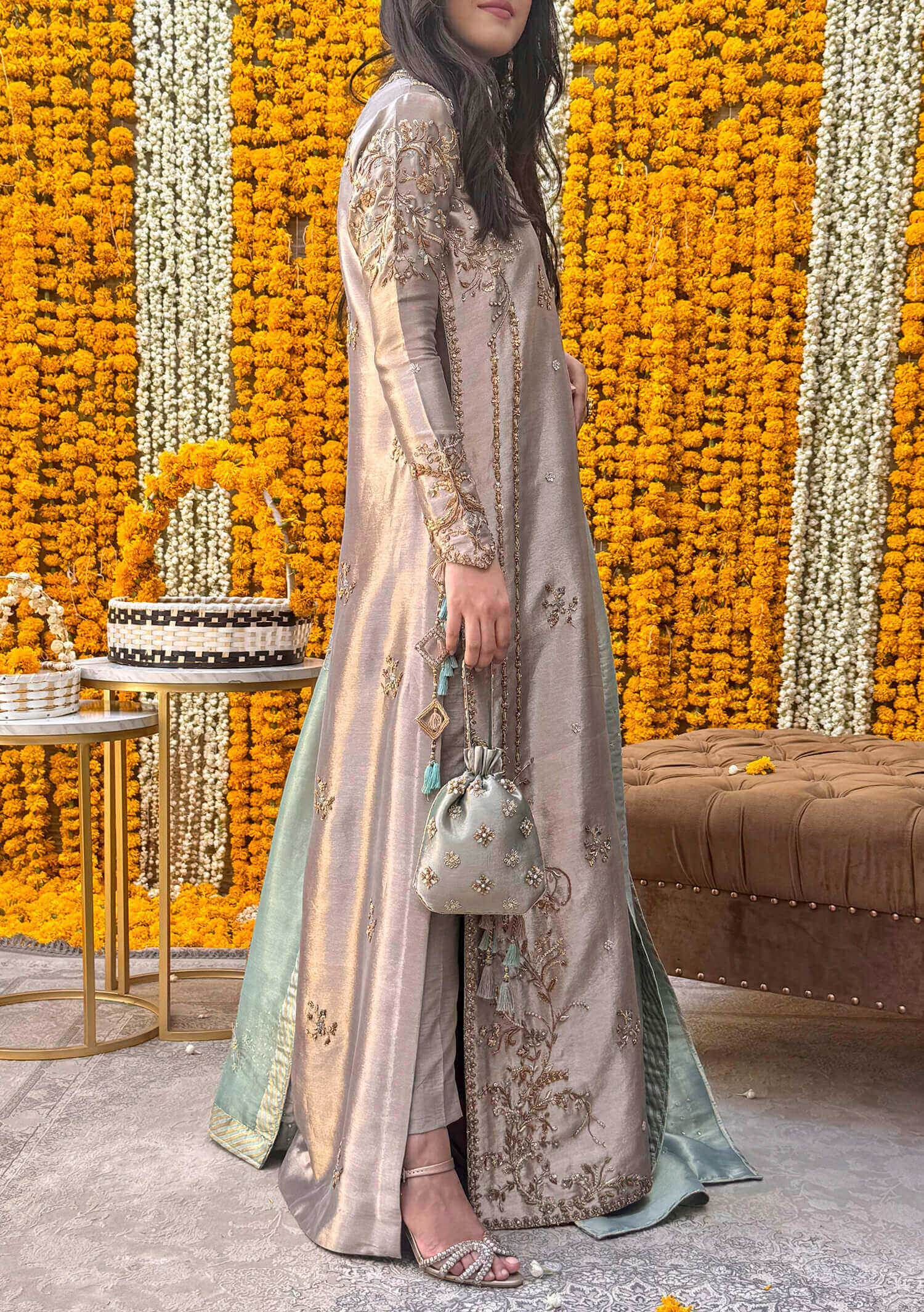 Noor with Straight Pants & Dupatta | Mubashira Usman